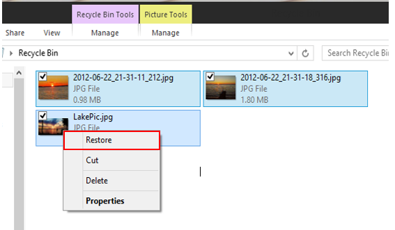 Restoring Deleted Files | Technology Support Services Restoring Deleted Files | Technology Support Services